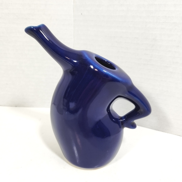 Kitchen | Michael Lampert Ceramic Cobalt Blue Pottery Pitcher Creamer ...
